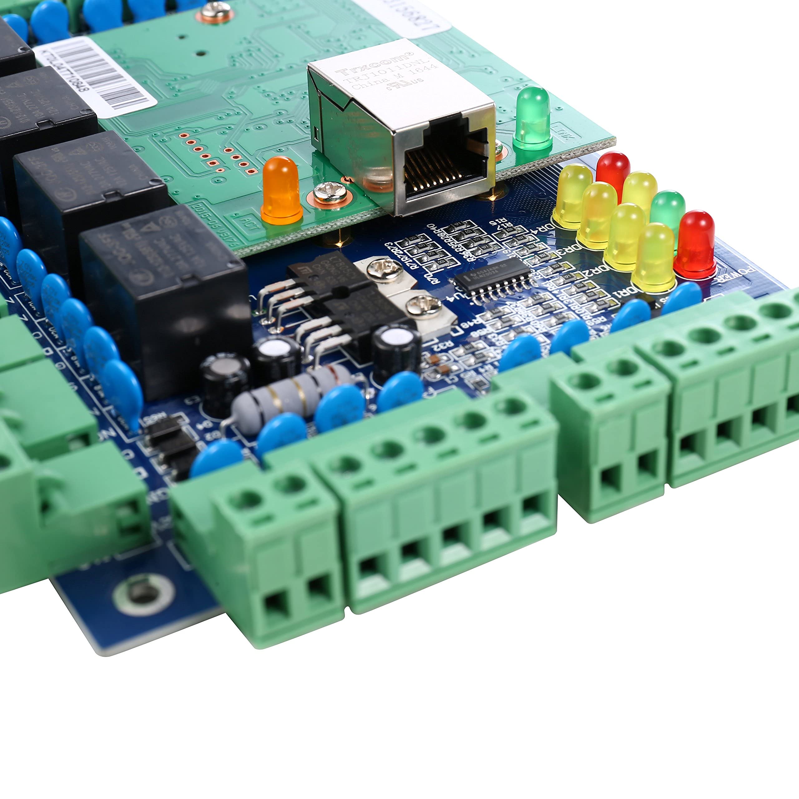 UHPPOTE Professional Wiegand 26-40 Bit TCP IP Network Access Control Board with Software For 4 Door 4 Reader