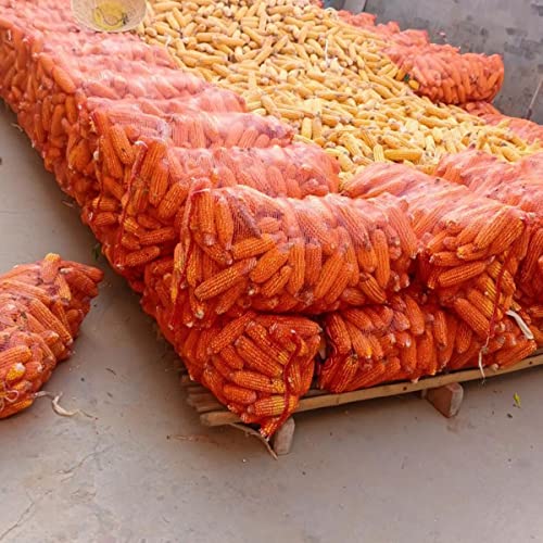 Deebree Extra Large Mesh Storage Produce Bags Reusable Vegetable Storage Bags 60 lbs Onion Storage Washable Net Bags 21β x 32β Pack of 10