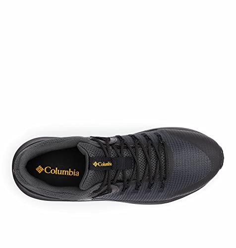 Columbia Men's Trailstorm Waterproof Hiking Shoe, Dark Grey/Bright Gold, 11