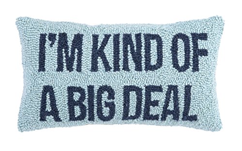 Peking Handicraft Big Deal Hook, 9x16 Throw Pillow, 1 Count (Pack of 1)