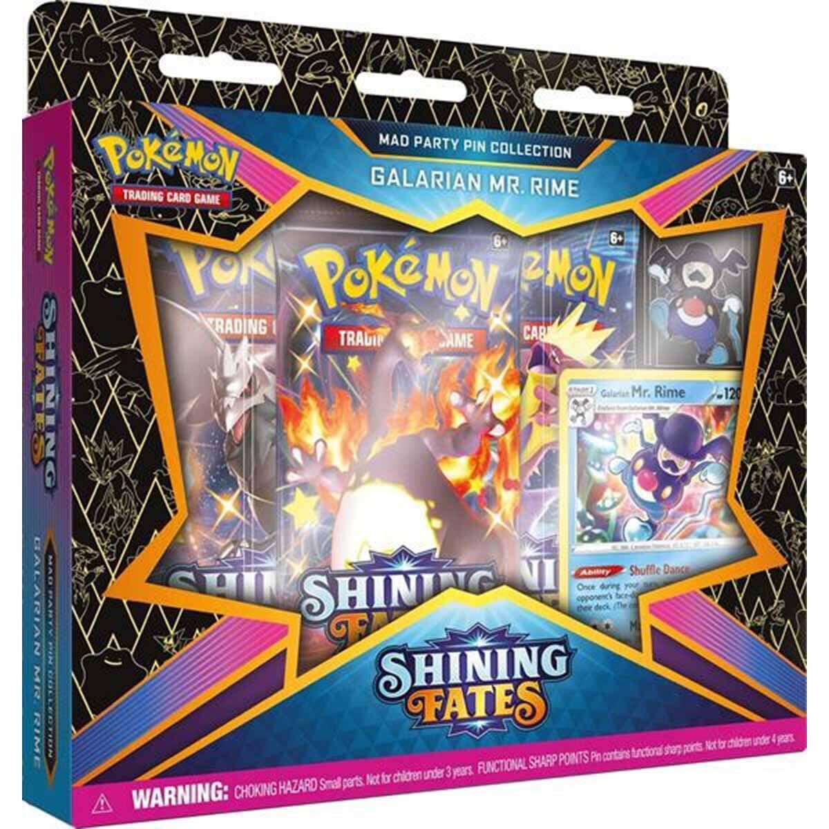 Pokémon TCG: Shining Fates Mad Party Pin Collection