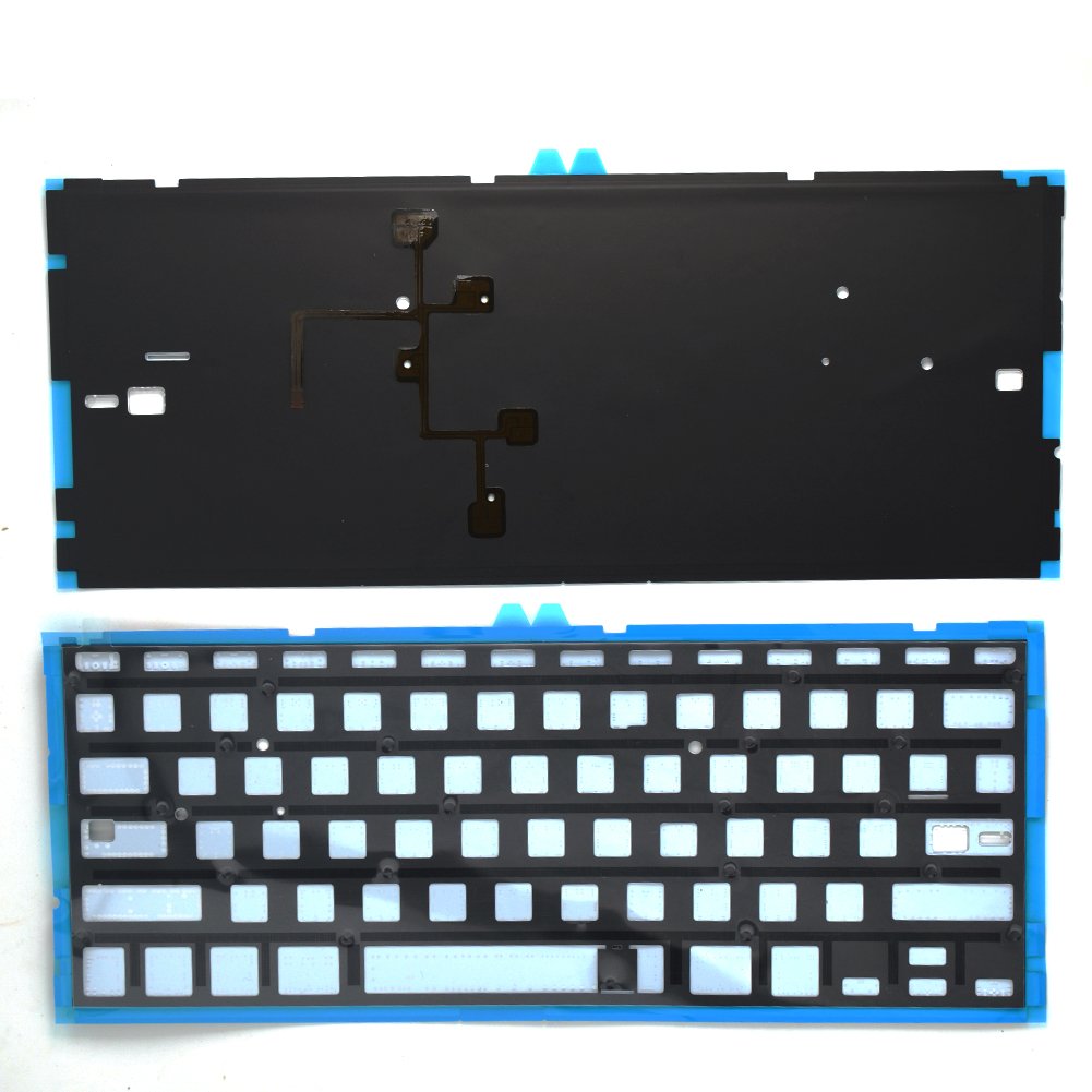 Padarsey Replacement Backlight Backlit Keyboard with 80 PCE Screws Compatible for MacBook Air 13-Inch A1369 A1466 MC965LL MC966LL EMC 2559 MD231LL/A MD760LL/A Series 2011 2012 2013 2014 2015