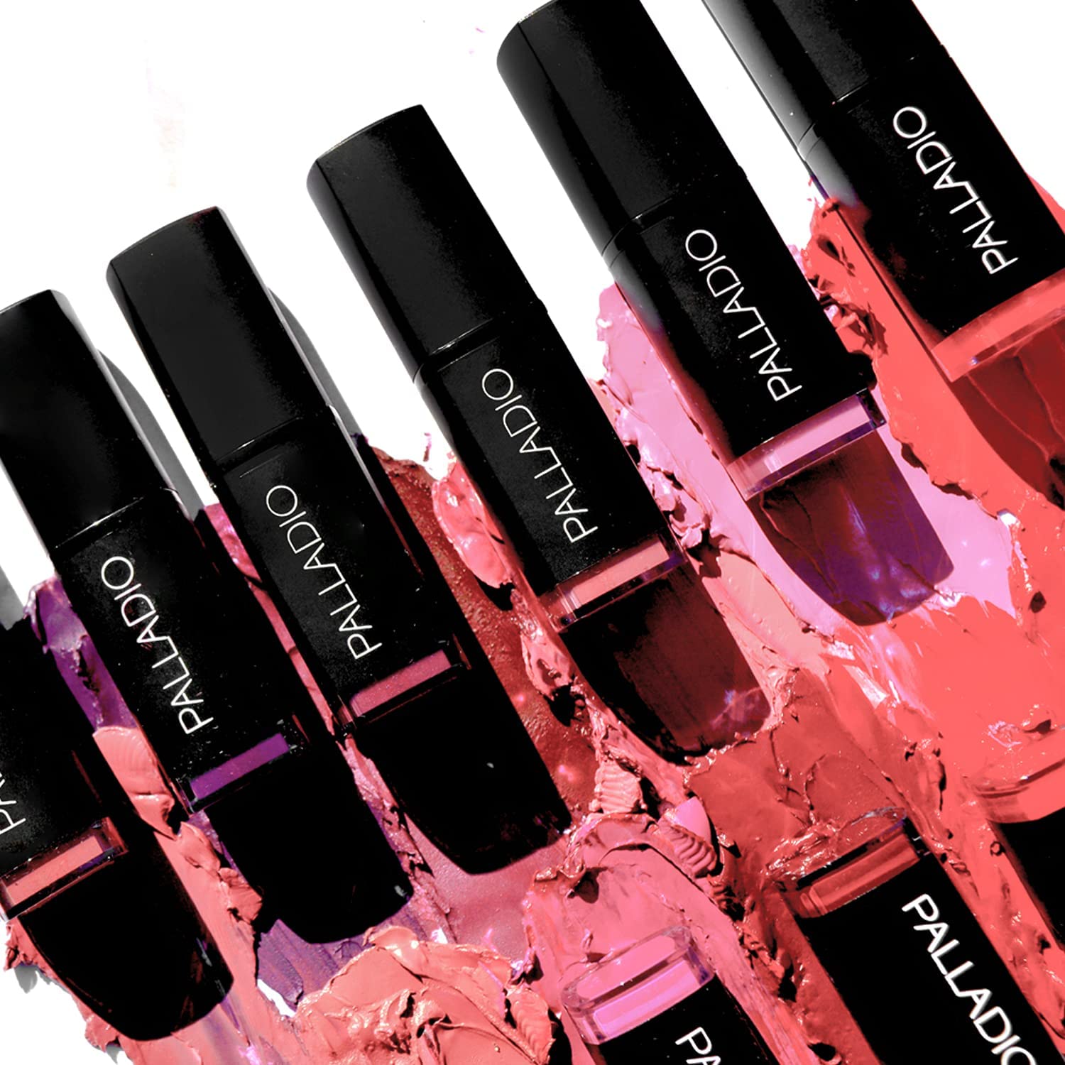 Palladio Herbal Matte Lipstick, Bella Pink, Creamy and Full Coverage Long Lasting Matte Lipstick