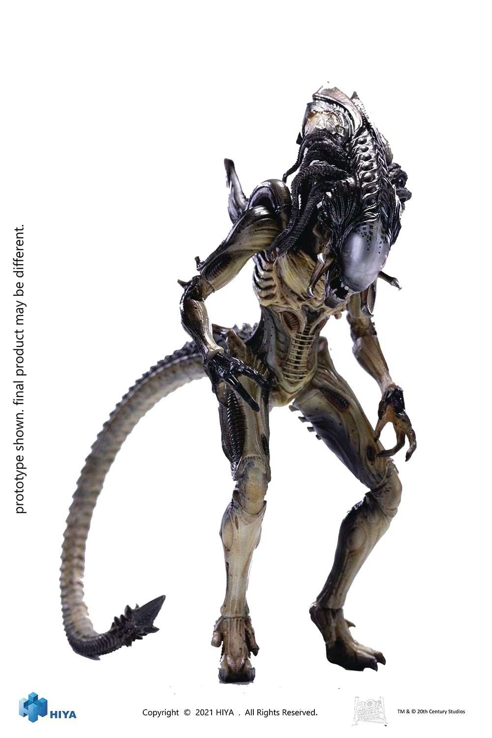 Hiya Toys Alien vs Predator: Requiem Predalien 1:18 Scale Figure, Multicolor