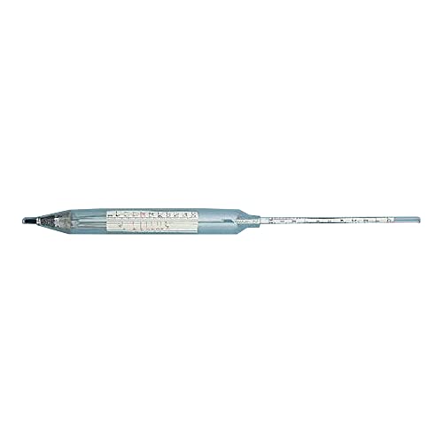 Chase Instruments 8001 Brix Precision Hydrometer, 0 to 10 Brix Range, 0.5mm Interval, 385mm Length