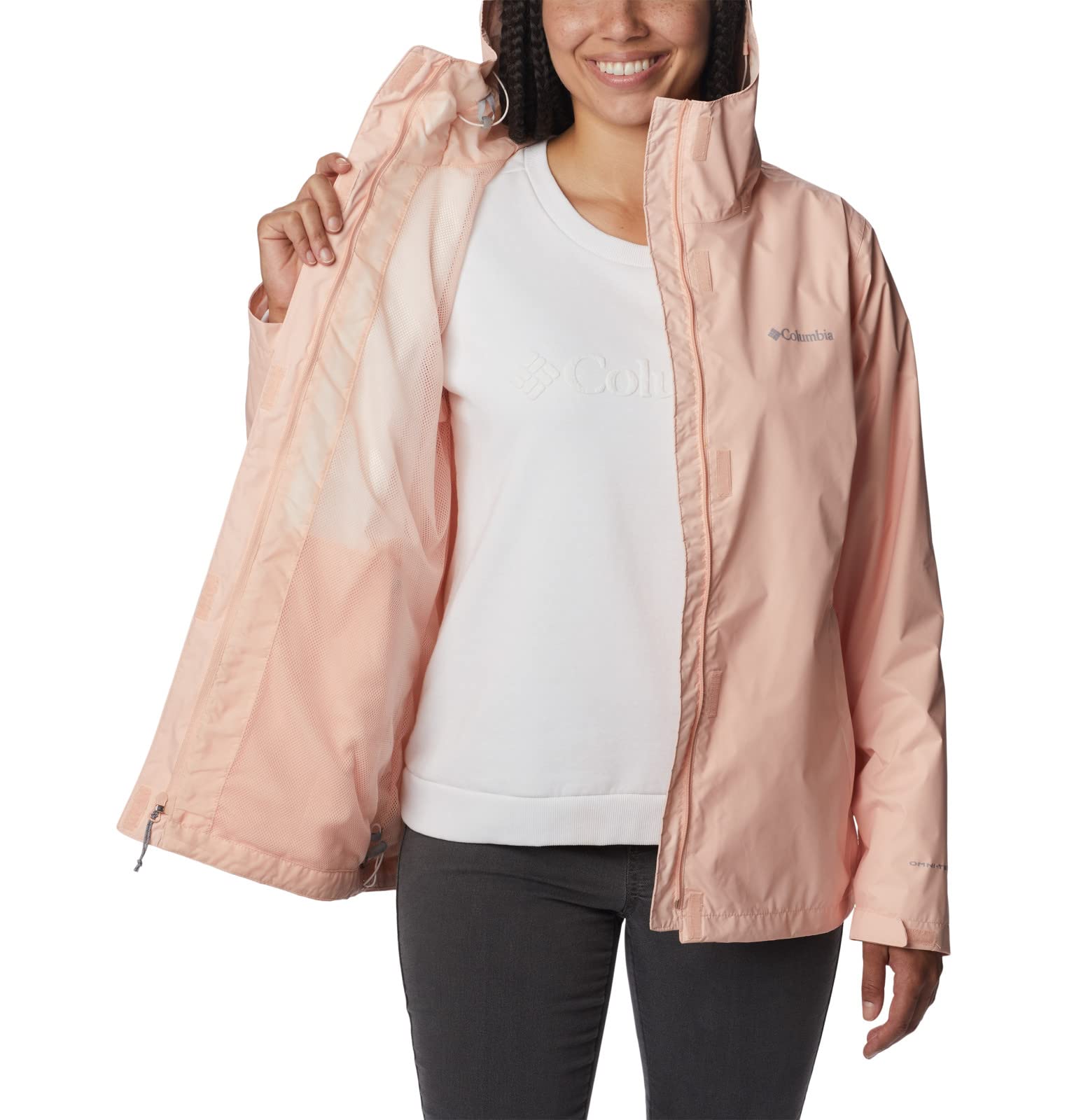 Columbia Women's Arcadia II Jacket, Peach Blossom, Small