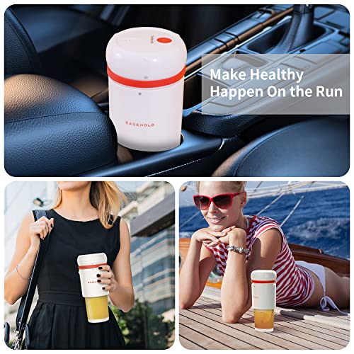 EASEHOLD Portable Foldable mini Blender with Magnetic Rechargeable,Shakes and Smoothies Personal Blender,Travel Size Cup 10.5oz On the Go,for Sports GYM Office Home Camping