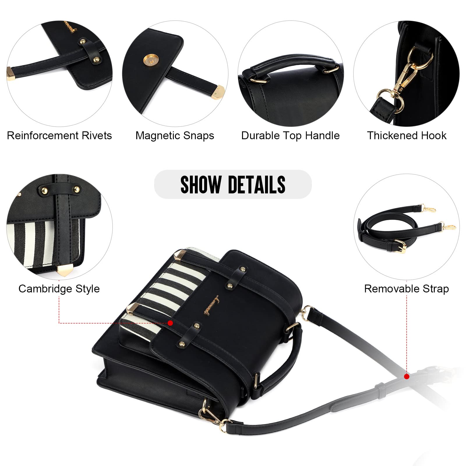 LOVEVOOK Purses and Handbags for Women, Cute Top Handle Satchel Shoulder Bag Small Pink Messenger Tote Crossbody Bags