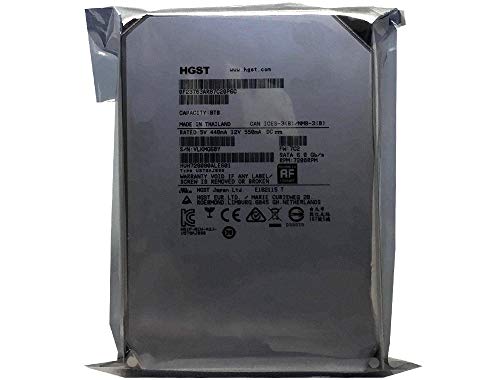 HGST Ultrastar He8 Helium (HUH728080ALE601) 8TB 7200RPM 128MB Cache SATA 6.0Gb/s 3.5in Enterprise Hard Drive - 5 Year Warranty (Renewed)
