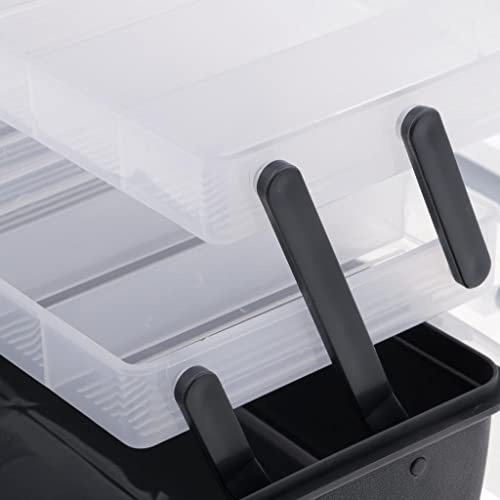 BESSTUUP Fishing Box with Lid Fishing Tool Hunting Camping Accessory