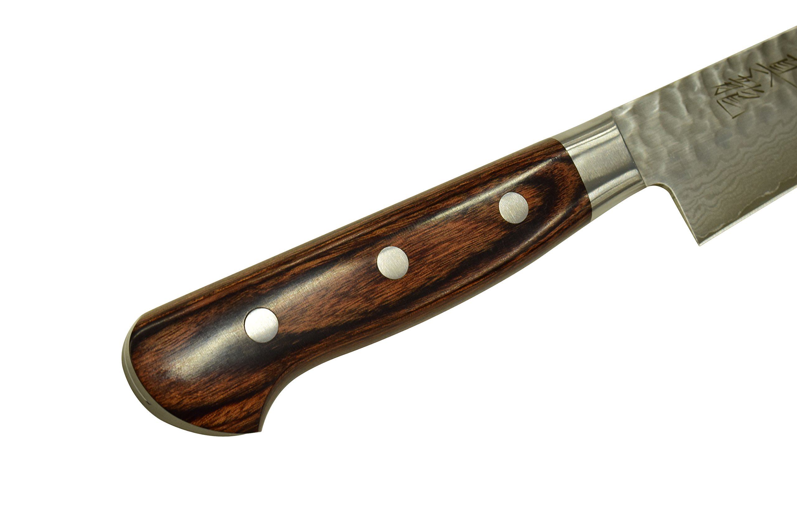 Damascus Steel Sujihiki Japanese Chef's Knife 9.4" Made in Japan