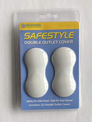 Parent Units SafestyleDouble Outlet Cover, 2-Count