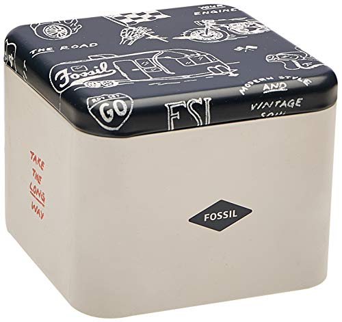 Fossil Women's Carlie Mini Quartz Stainless Steel and Leather Three-Hand Watch, Color: Rose Gold, Black (Model: ES4700)