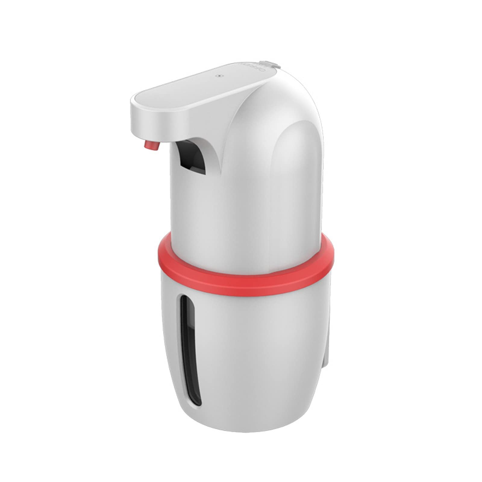 AVLUZ Soap Dispenser, Automatic Induction Foaming Soap Dispenser, Touchless Infrared Sensor USB Rechargeable Liquid Dispenser (Color : Red)