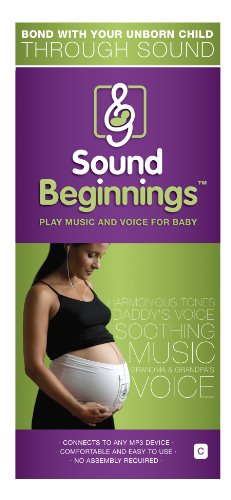 Sound Beginnings Audio Monitor, White, Medium Size C