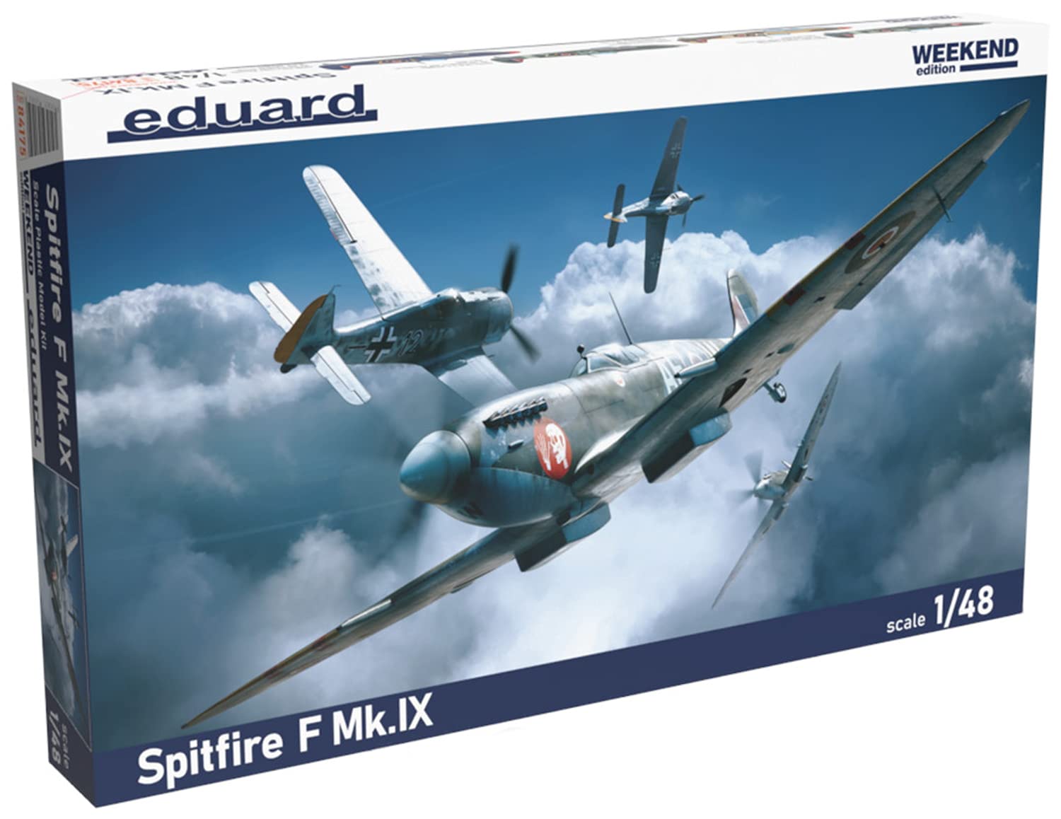 Eduard EDK84175 Kit 1:48 Weekend-Spitfire F Mk.IX, Unpainted