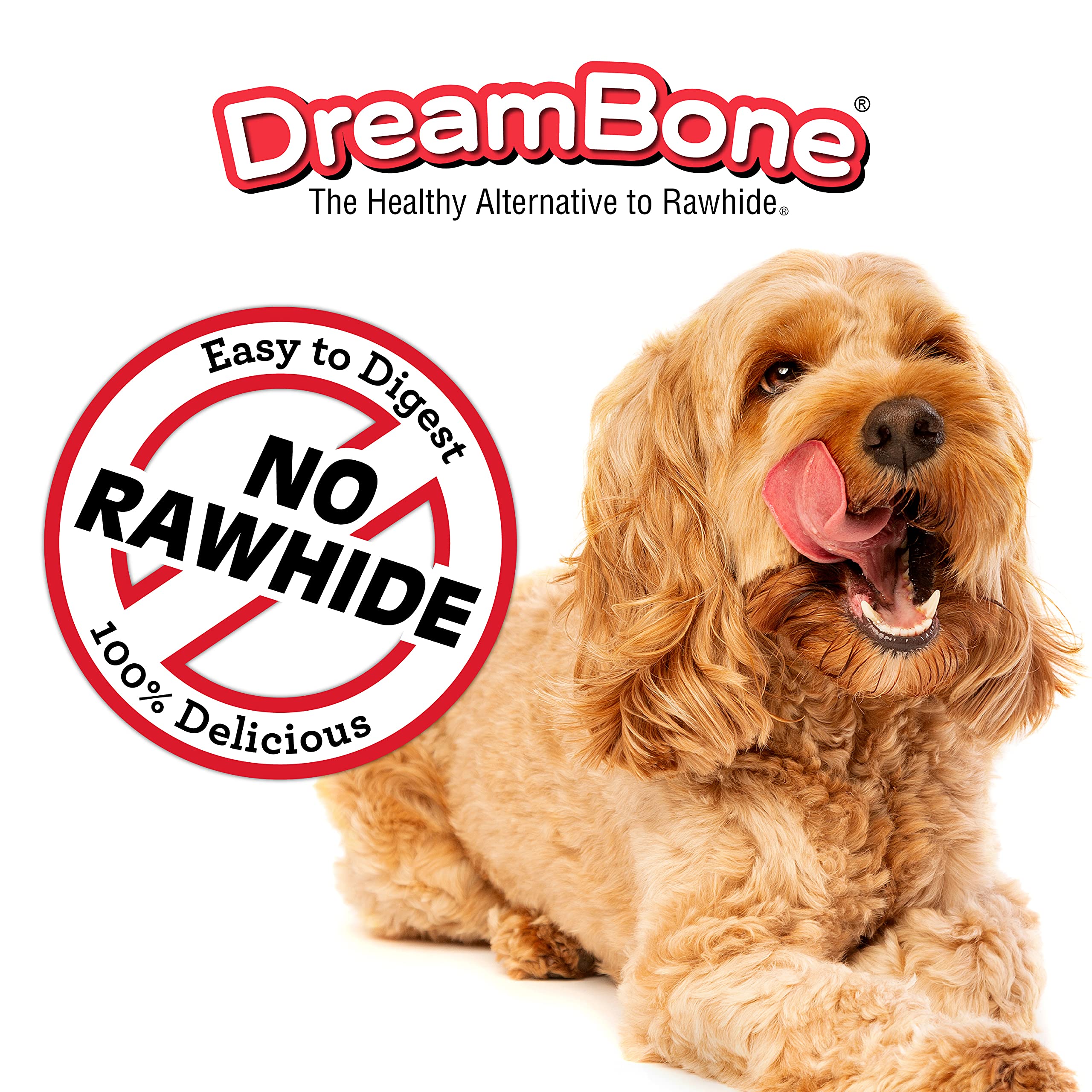 DreamBone Rawhide-Free Grill Masters, Treat Your Dog to a Chew Made with Real Meat and Vegetables