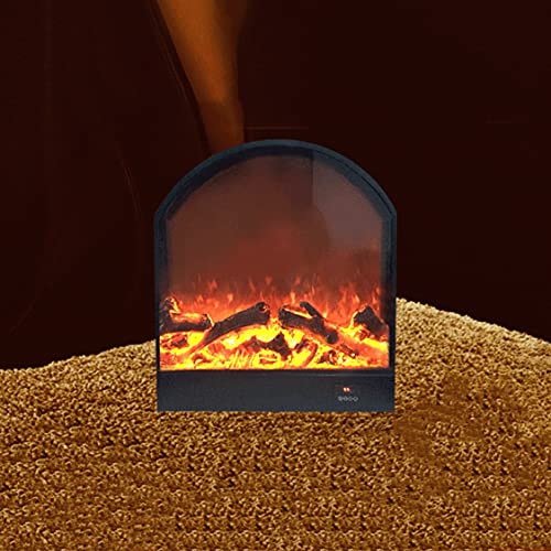 Electric Fireplace Stoves Electrical Fireplaces-Wall Mounted Arch Household Electric Fireplace Heater,Embedded Fireplace Core With Emulation Fire,recessed Mounting Heaters For Showroom Decoration