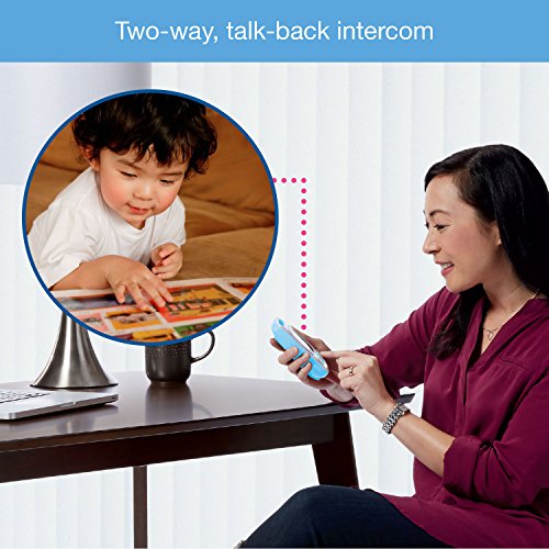 VTech BV73121BL Digital Video Baby Monitor with Full-Color and Automatic Night Vision, Blue