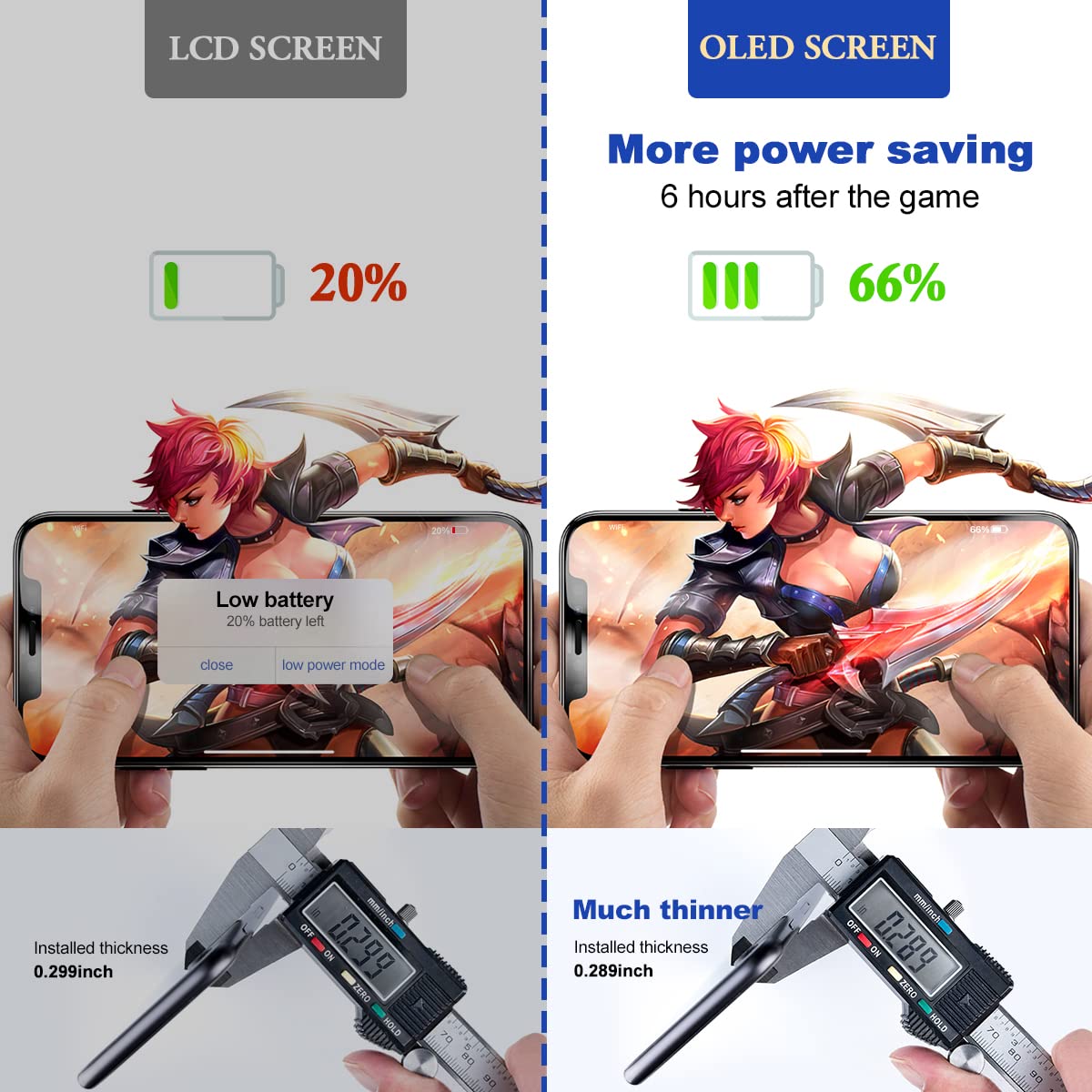 EFAITHFIX for iPhone X Screen Replacement OLED [NOT LCD] 5.8 Inch Display Digitizer 3D Touch Screen Frame Assembly with Repair Tools Kit Waterproof Adhesive Tempered Glass for Model A1865/A1901/A1902