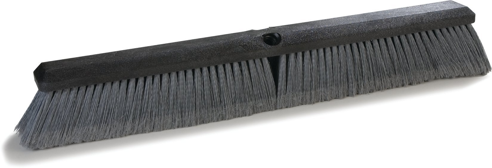 SPARTA Flo-Pac Plastic Floor Sweeps for Industrial Cleaning, 18 Inches, Gray, (Pack of 12)