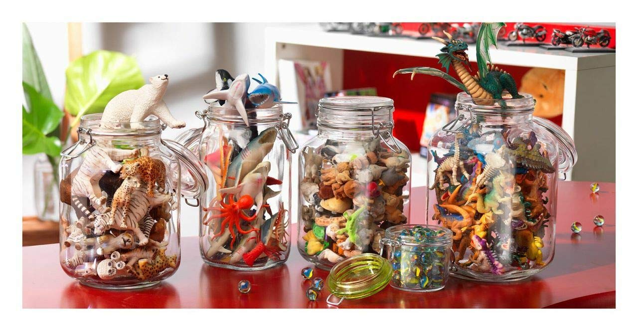 Bormioli Rocco Clear Fido Jar, 50.75 Oz, 50.75 Ounce