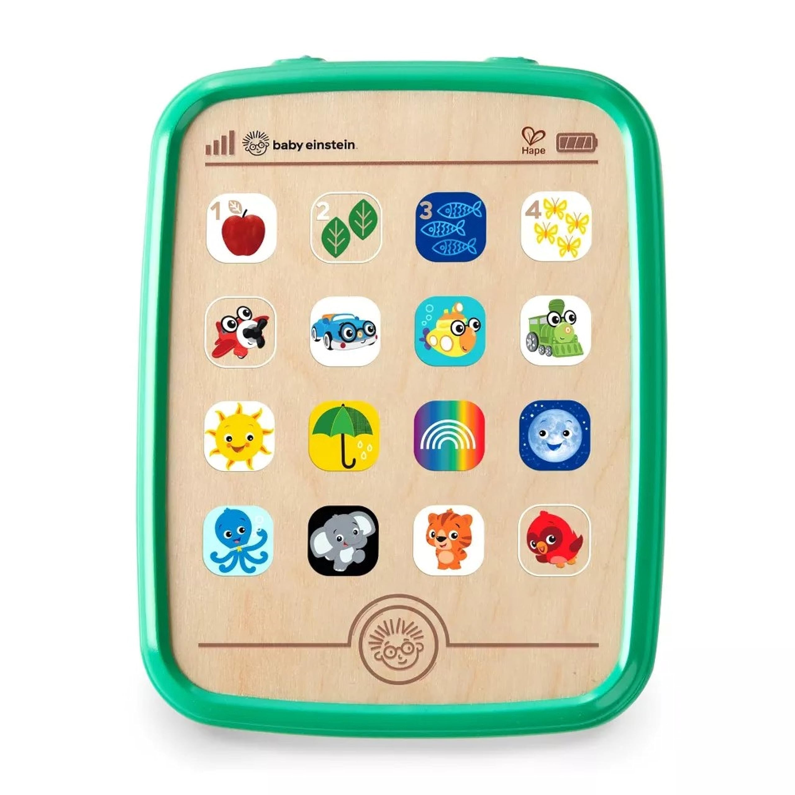 Baby Einstein Magic Touch Curiosity Tablet Wooden Musical Toy, 6 Months +