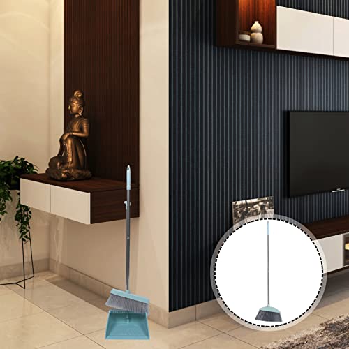 Cabilock Cleaning Supplies Outdoor Broom Indoor Push Broom Broom and Dustpan Set for Home Broom and Dustpan Set for Home Broom, Angle Broom Home Essentials