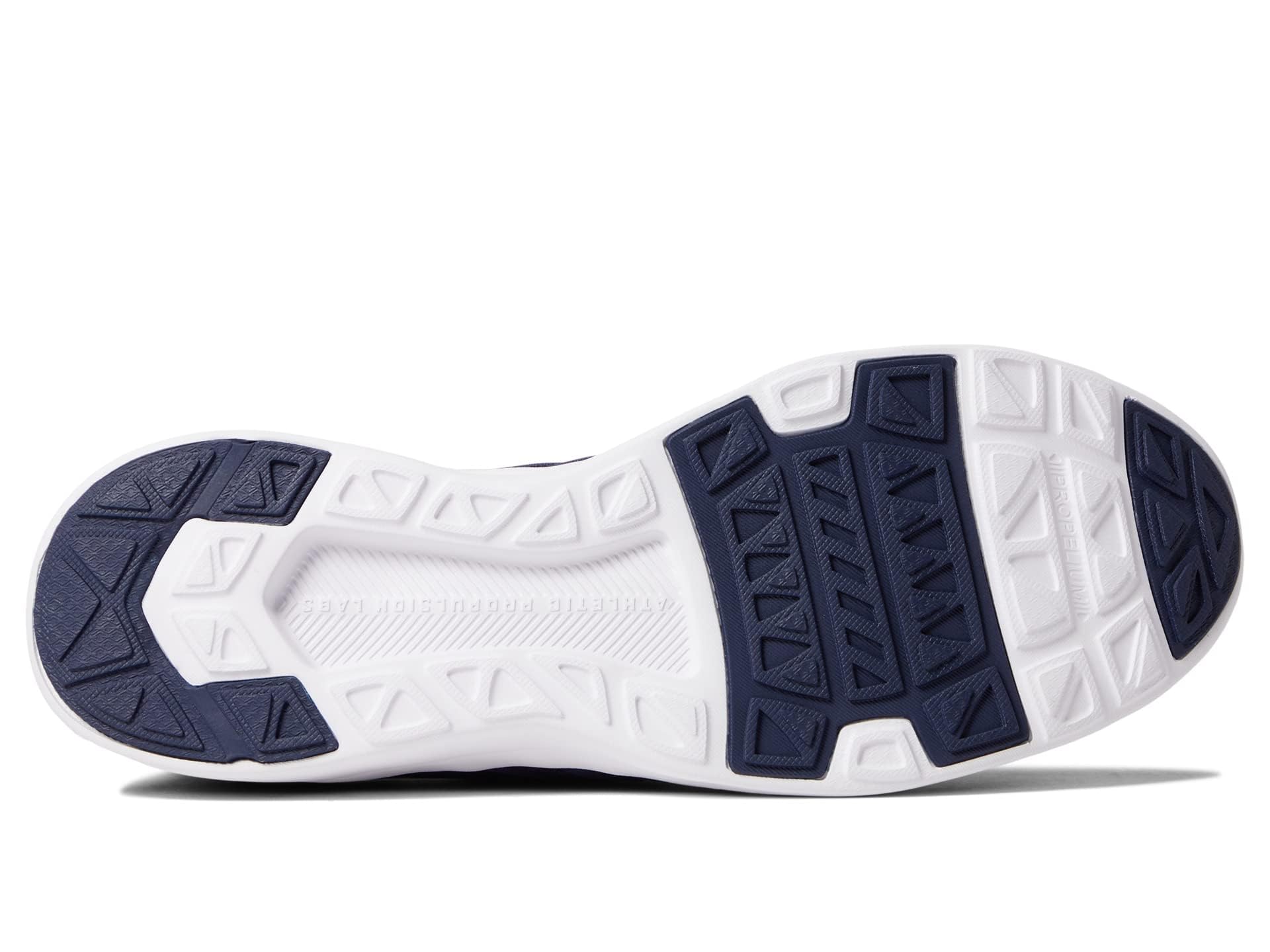 Athletic Propulsion Labs (APL) Men's Techloom Wave Sneaker, Navy/White, 10.5