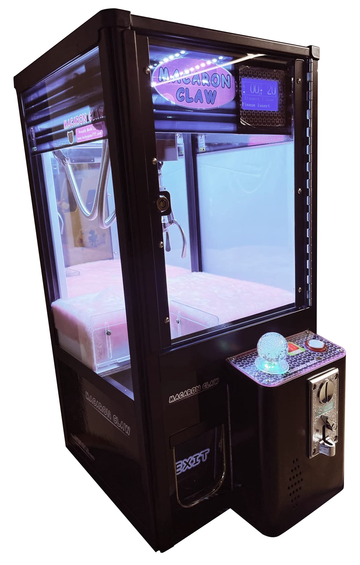 LUHAO Mini Claw Machine Crane Machine for Children -Black- (Pre Order Product)