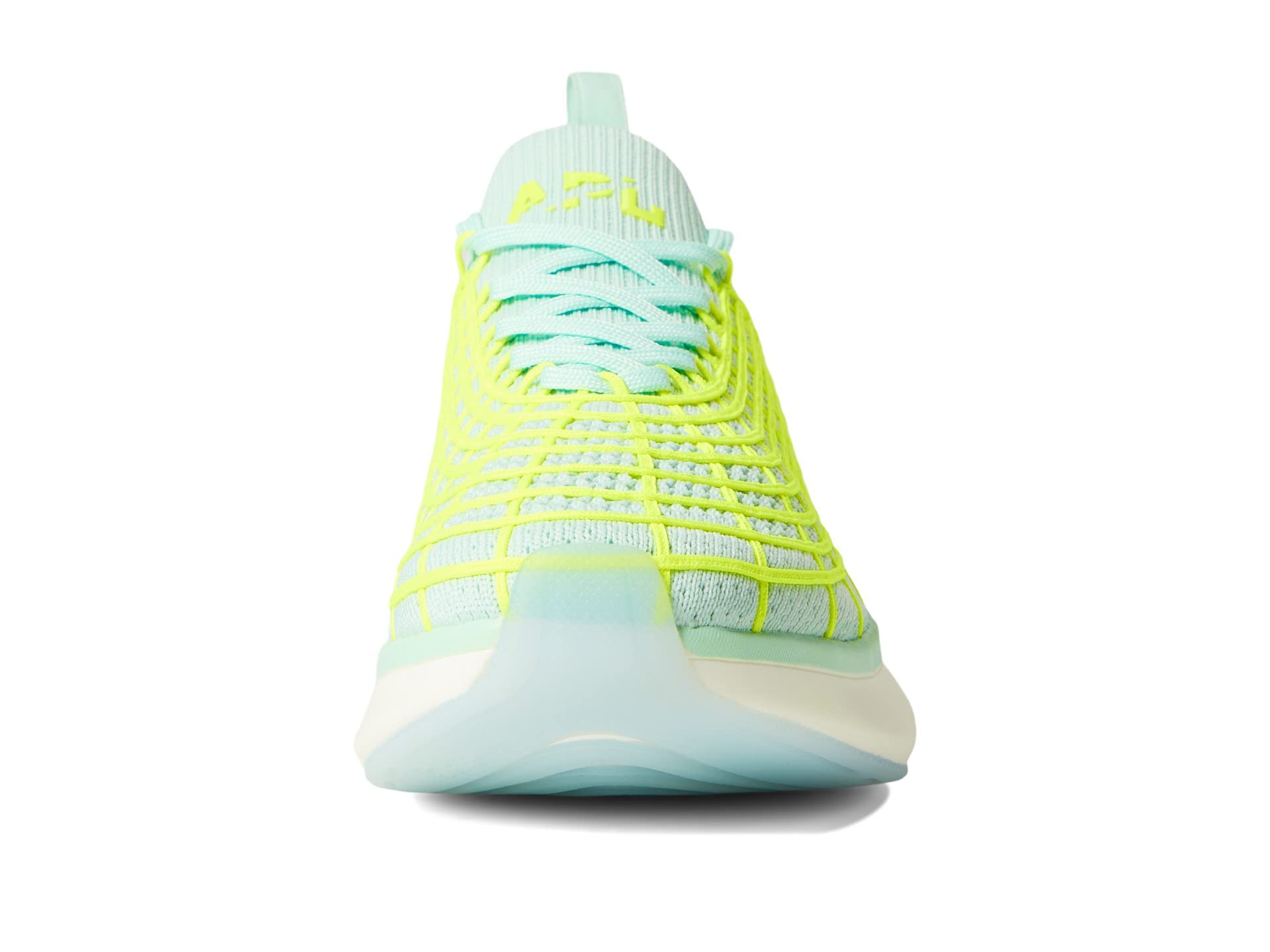 Athletic Propulsion Labs (APL) Techloom Zipline Peppermint/Energy/White 6 B (M)