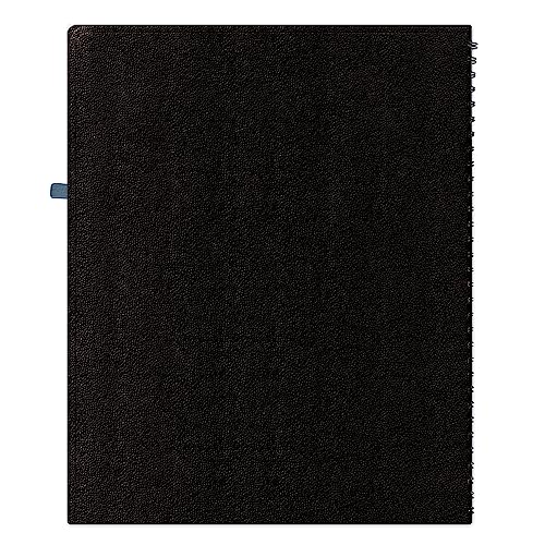 Blue Sky Aligned 2024 Weekly and Monthly Planner, 8.5" x 11", Heavyweight Cover, Semi Concealed Wirebound, Black (143588-24)