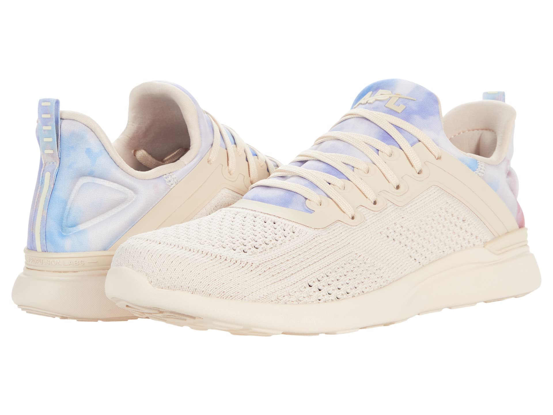 Athletic Propulsion Labs (APL) Techloom Tracer Warm Silk/Ice Blue/Tie-Dye 8.5 B (M)