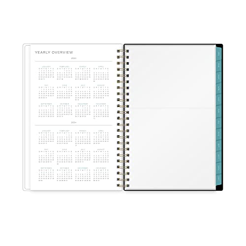 Blue Sky™ Kelly Ventura Weekly/Monthly Planning Calendar, 5" x 8", Spring Blue, January to December 2023, 142011