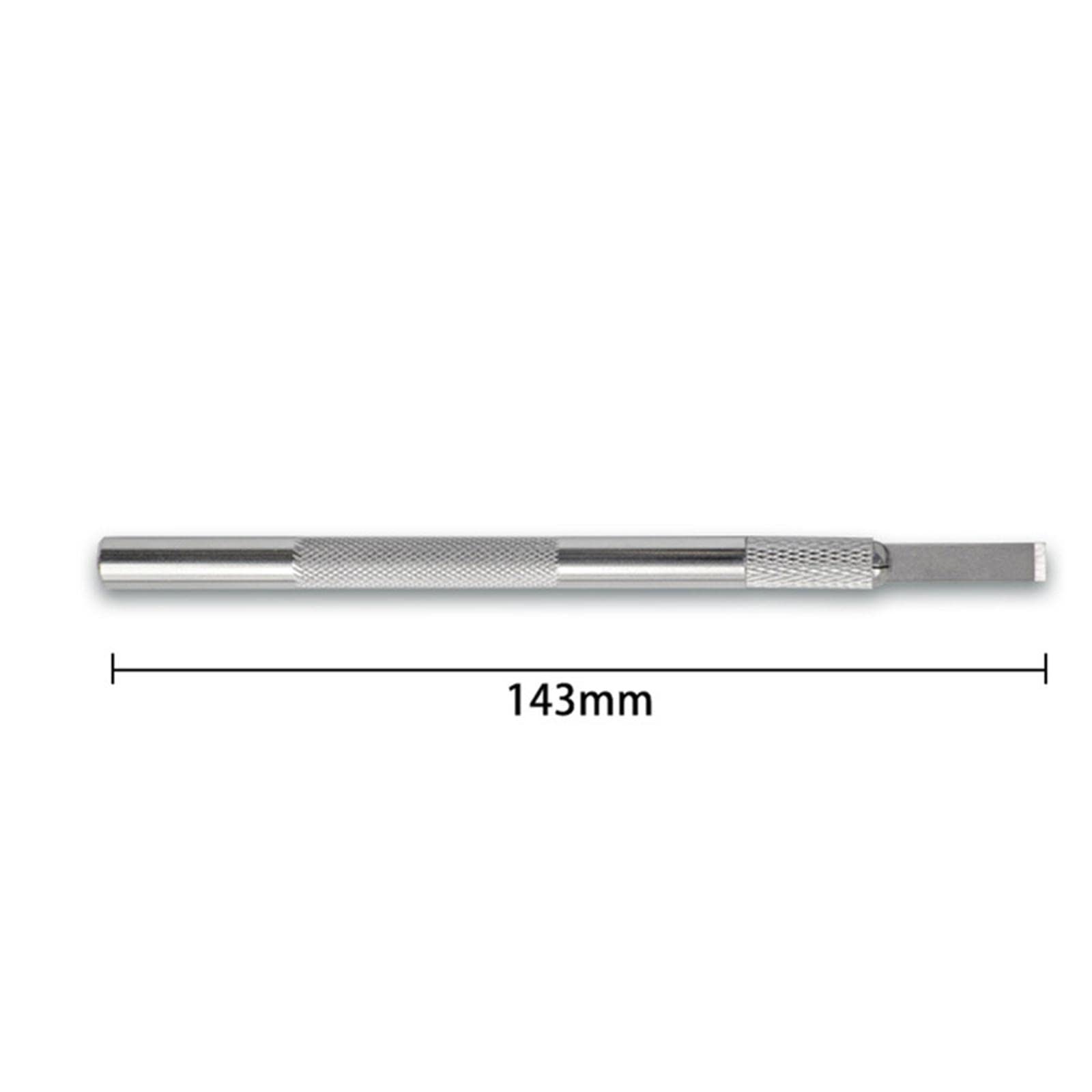 DAGIJIRD Back Cover Camera Glass Scraper Tool Removal Smoothing Scraper with 10 Pieces Replacement Blades for Phone Repair Rear Glue