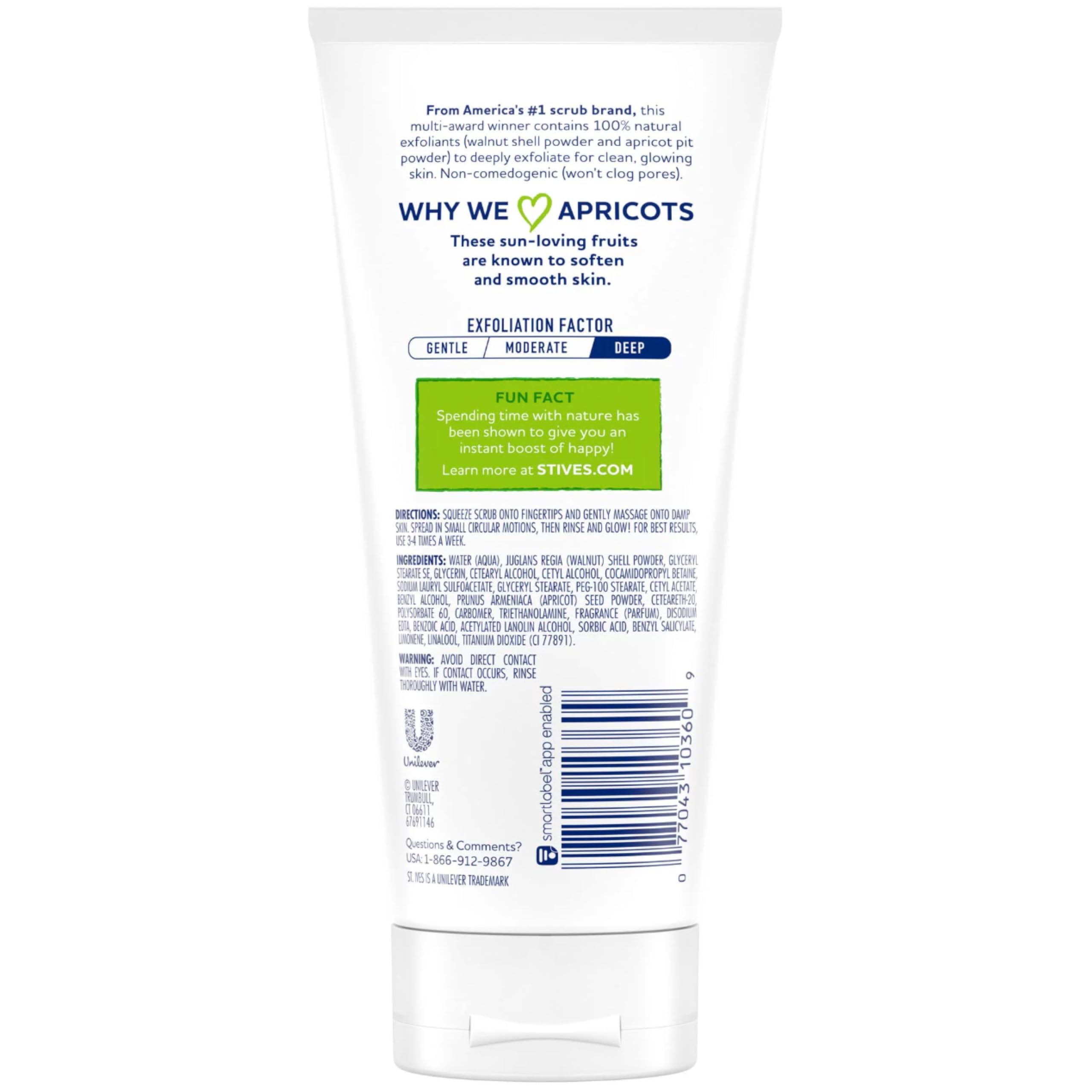 St. Ives Fresh Skin Apricot Scrub, 6 oz