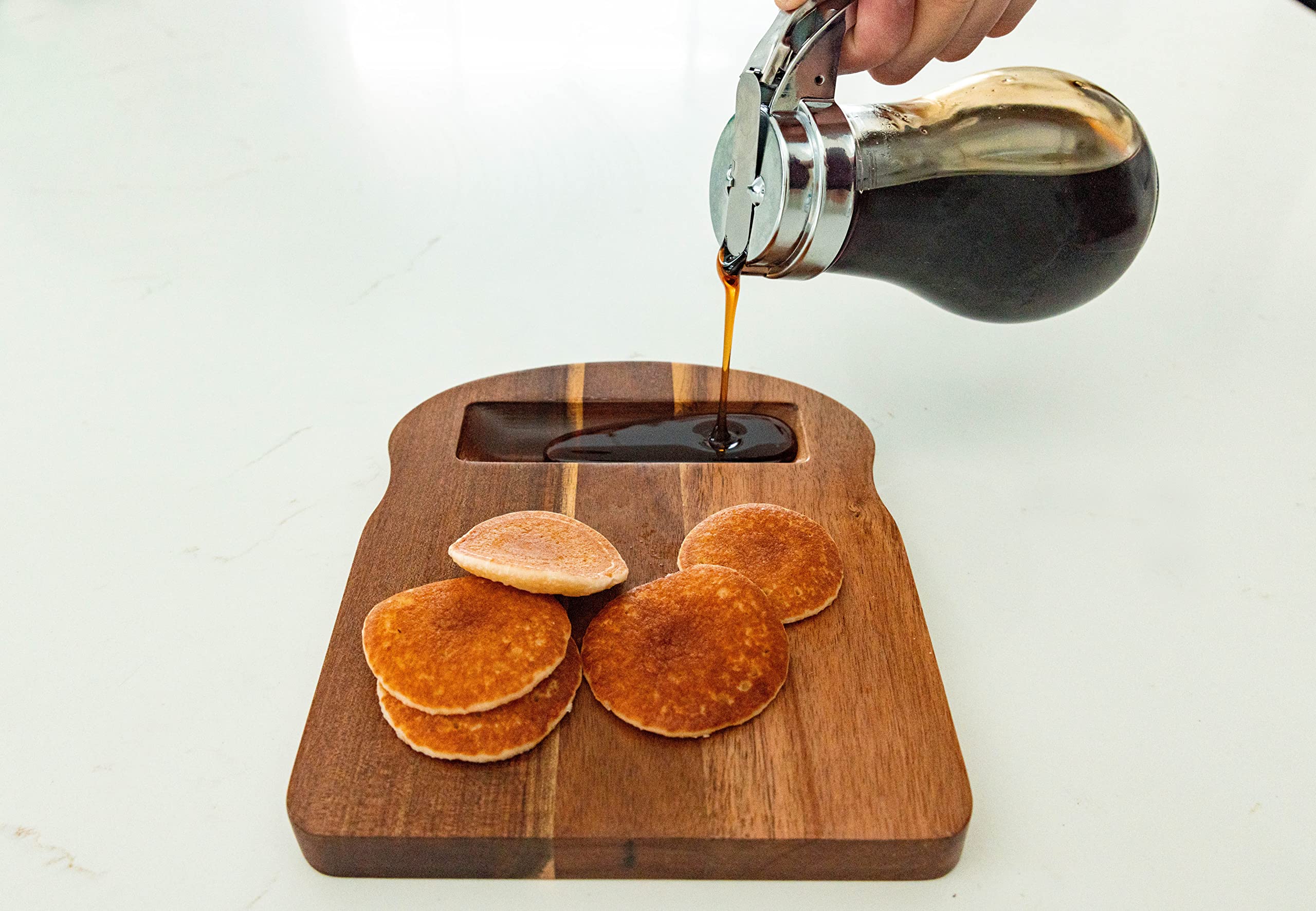 Butter Board, Beautiful Butter Dish, Double Sided, Jam Board, Candy Board, Breakfast Tray with Egg Holder. Family Friendly with New Easy-to-Clean Design.