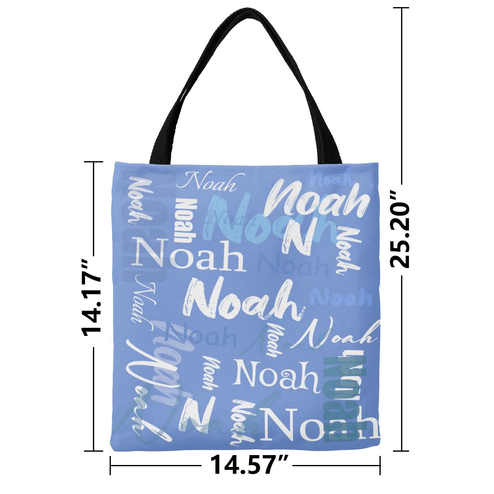 Personalized Tote Bags for Women with Name Custom Tote Bag Gift for Birthday Christmas Valentines