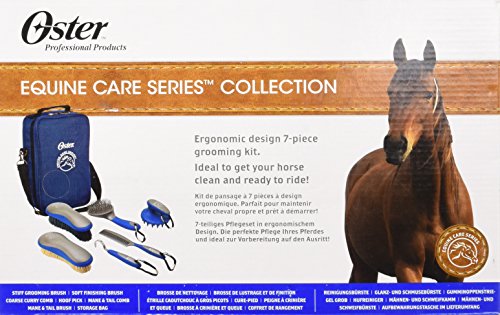 Oster Equine Care Series 7-Piece Horse Grooming Kit