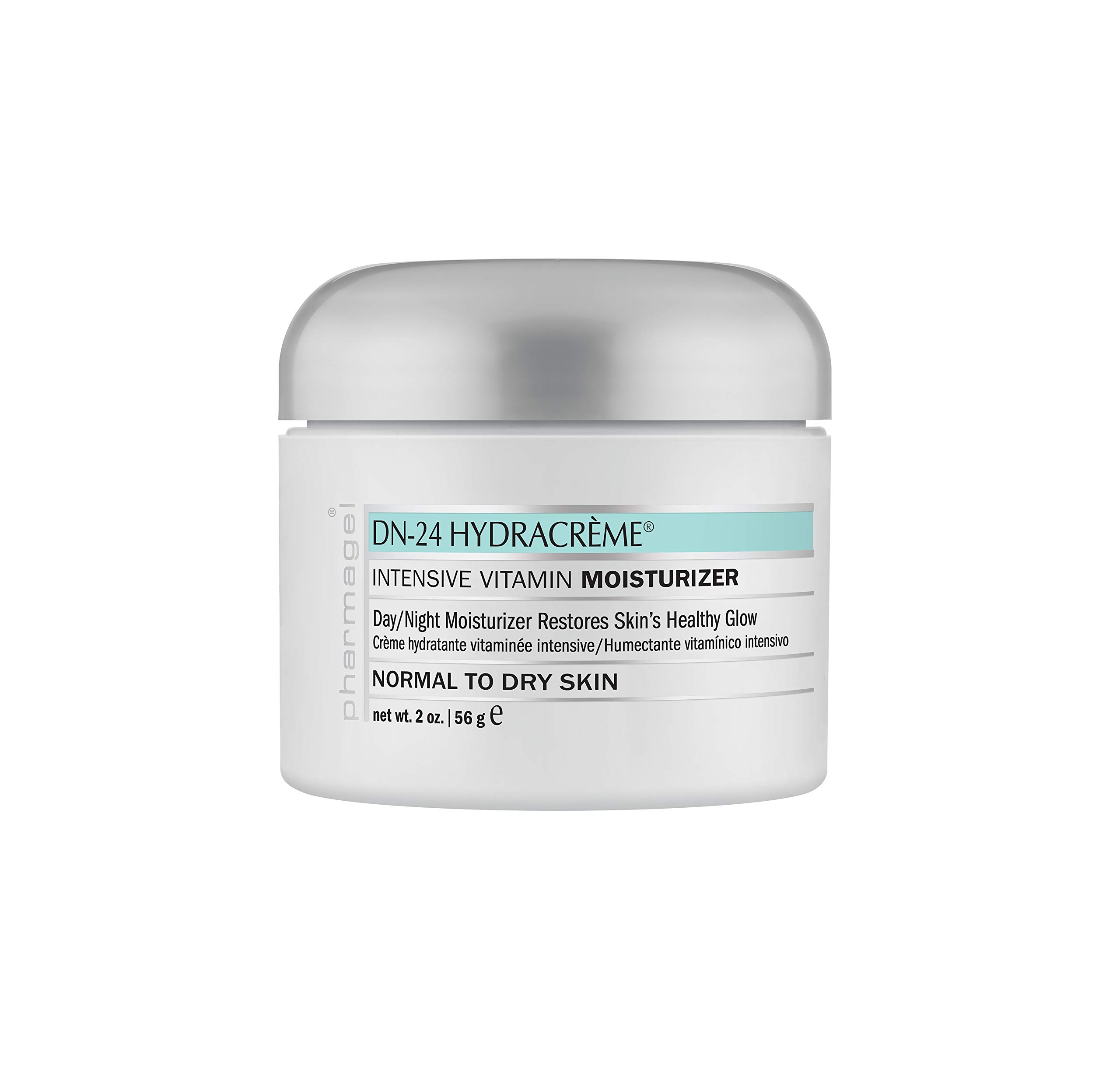 Pharmagel DN-24 Hydracrème - Intensive Vitamin Moisturizer - Day and Night Face and Neck Cream For Normal, Dry, and Aging Skin - 2 oz