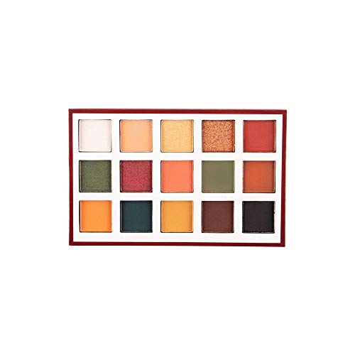 Beauty creations Emerald collection 1 eyeshadow Palette 15 pigmented colors.