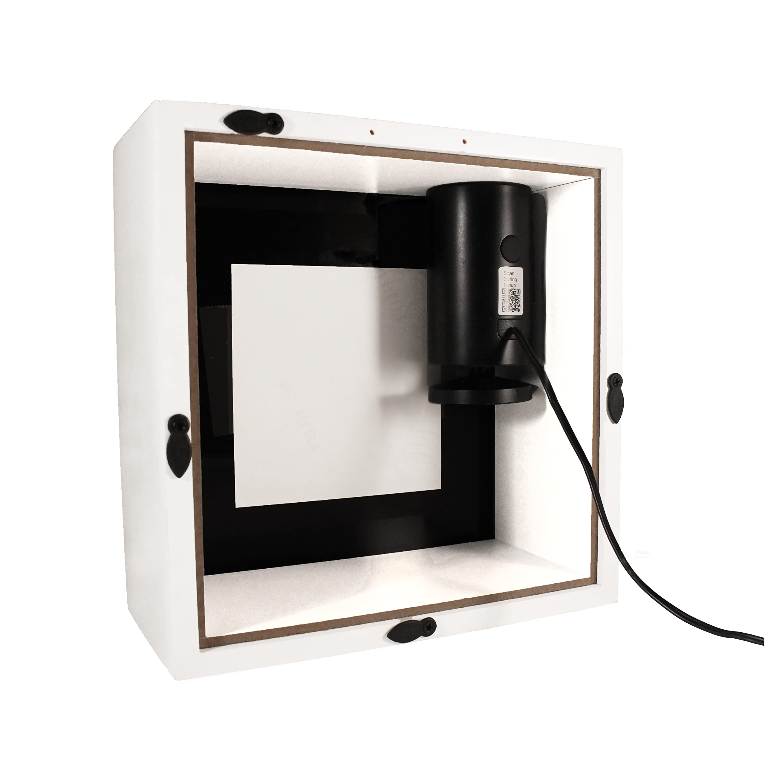 Conceal-a-Cam Home Security Camera Enclosure - White