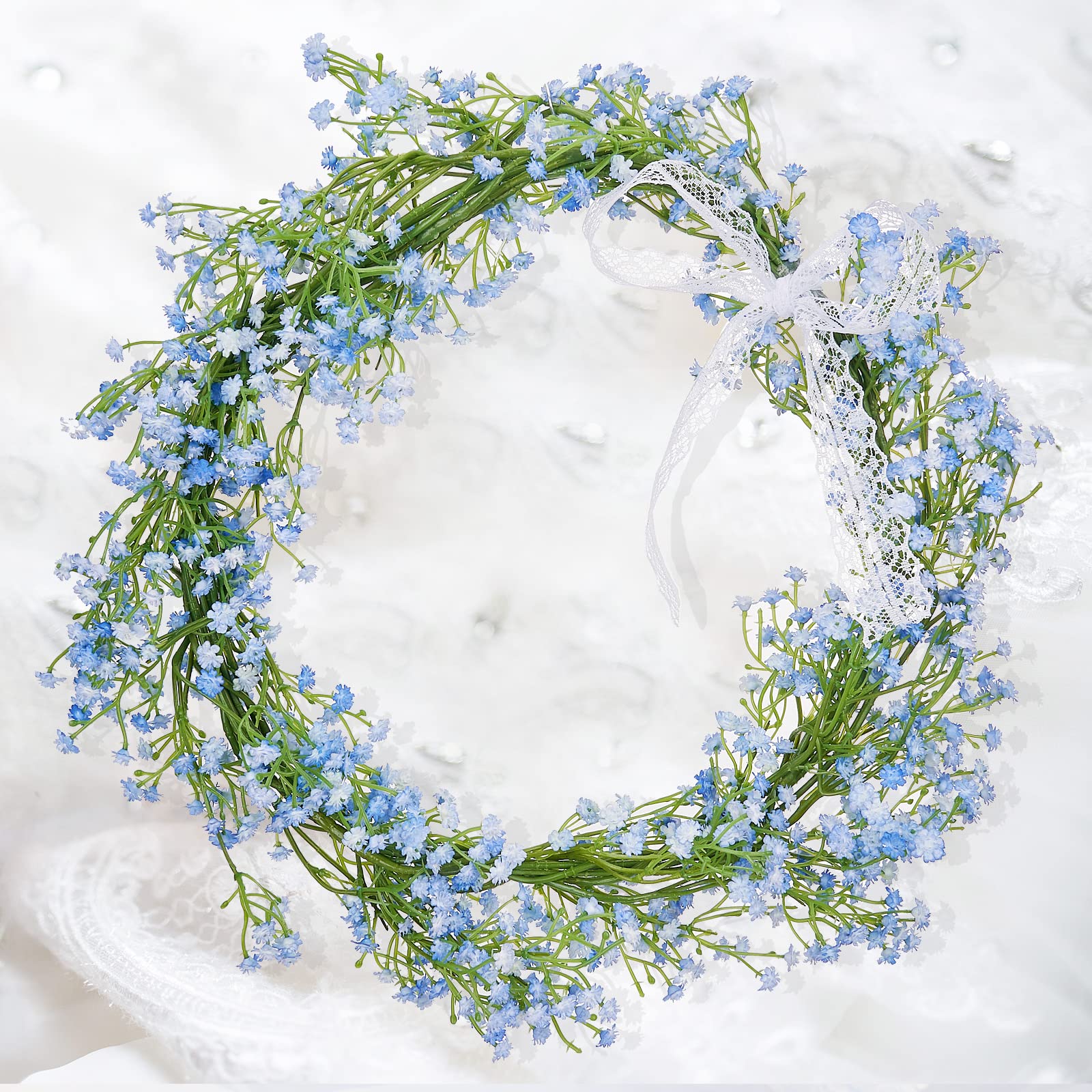 LYLYFAN Babys Breath Artificial Flowers,12 Pcs Gypsophila Real Touch Flowers for Wedding Party Home Garden Decoration