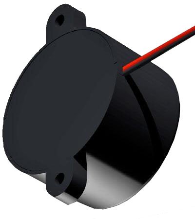 Projects Unlimited 12VDC Programmable Buzzer Wide Frequency Range 12VDC Rated Voltage