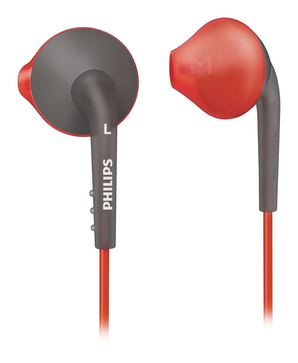 PHILIPS SHQ1200PP/28 ActionFit Sports in-Ear Headphones, Purple