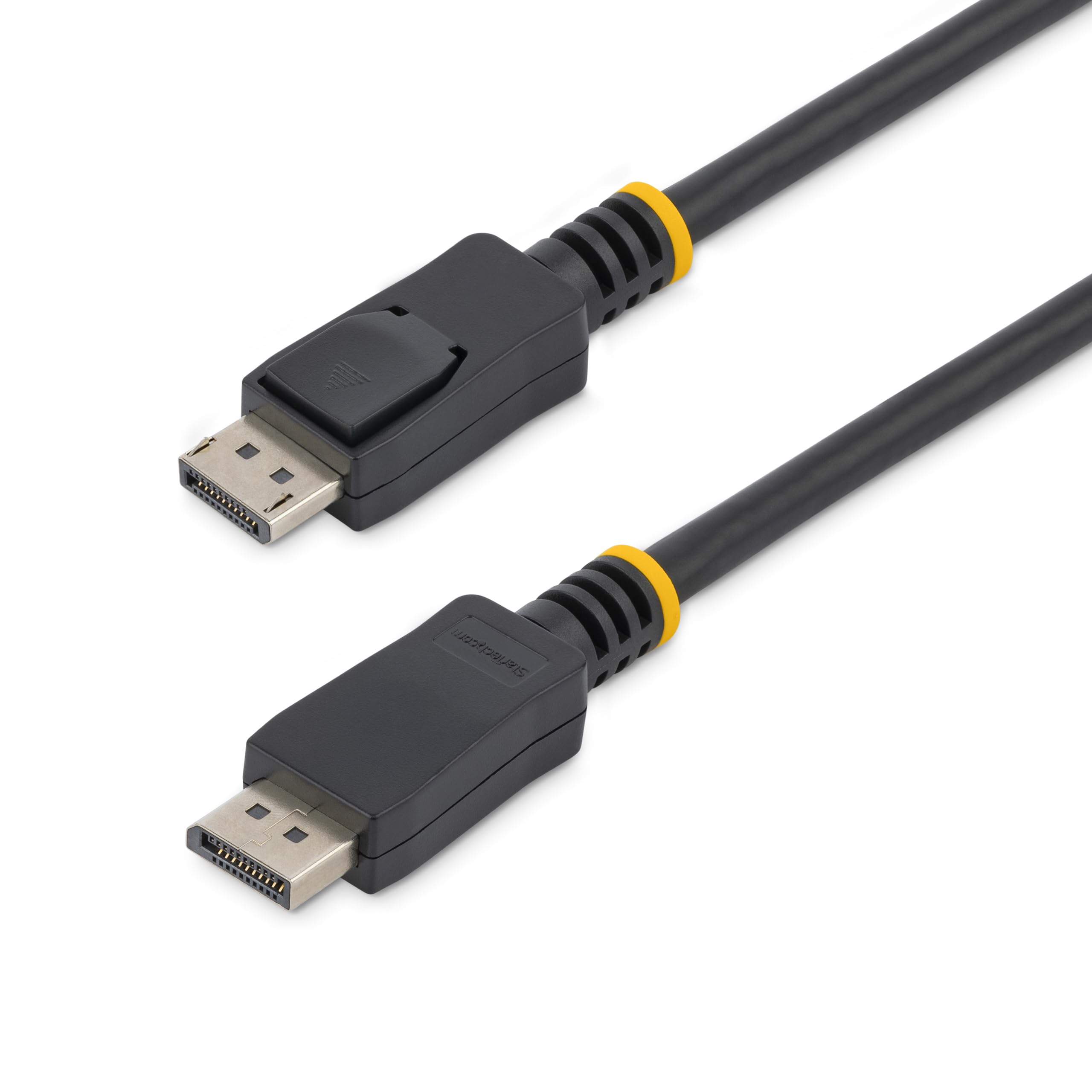 StarTech.com 25ft (7m) DisplayPort Cable - 2560 x 1440p - DisplayPort to DisplayPort Cable - DP to DP Cable for Monitor - DP Video/Display Cord - Latching DP Connectors - HDCP & DPCP (DISPLPORT25L)