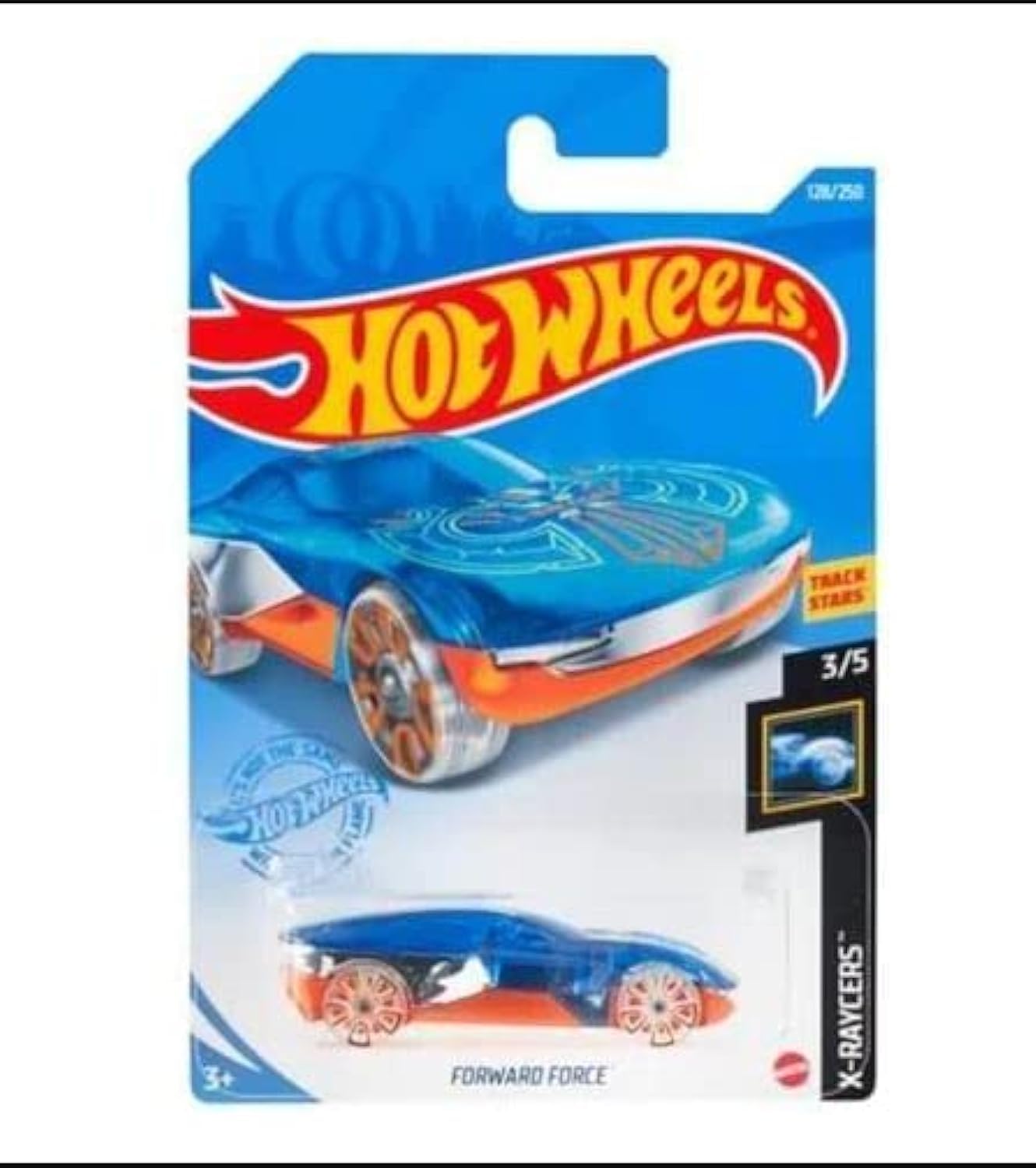 Hot Wheels 2021 - Forward Force [Blue] X-Raycers 3/5 - #128/250