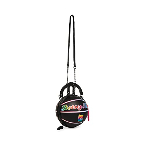Betsey Johnson Betsey-Ball Top Handle Crossbody, Black