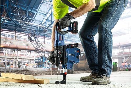 BOSCH GDE18V-26DB15 SDS-plus® Bulldog™ Mobile Dust Extractor Kit with (1) CORE18V® 4 Ah Advanced Power Battery