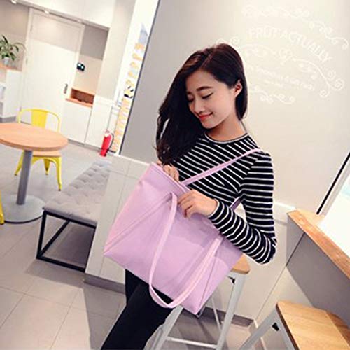 Black Tote Bag for Women Capacity Solid Messenger High Women Bags Handbag Satchel Shoulder